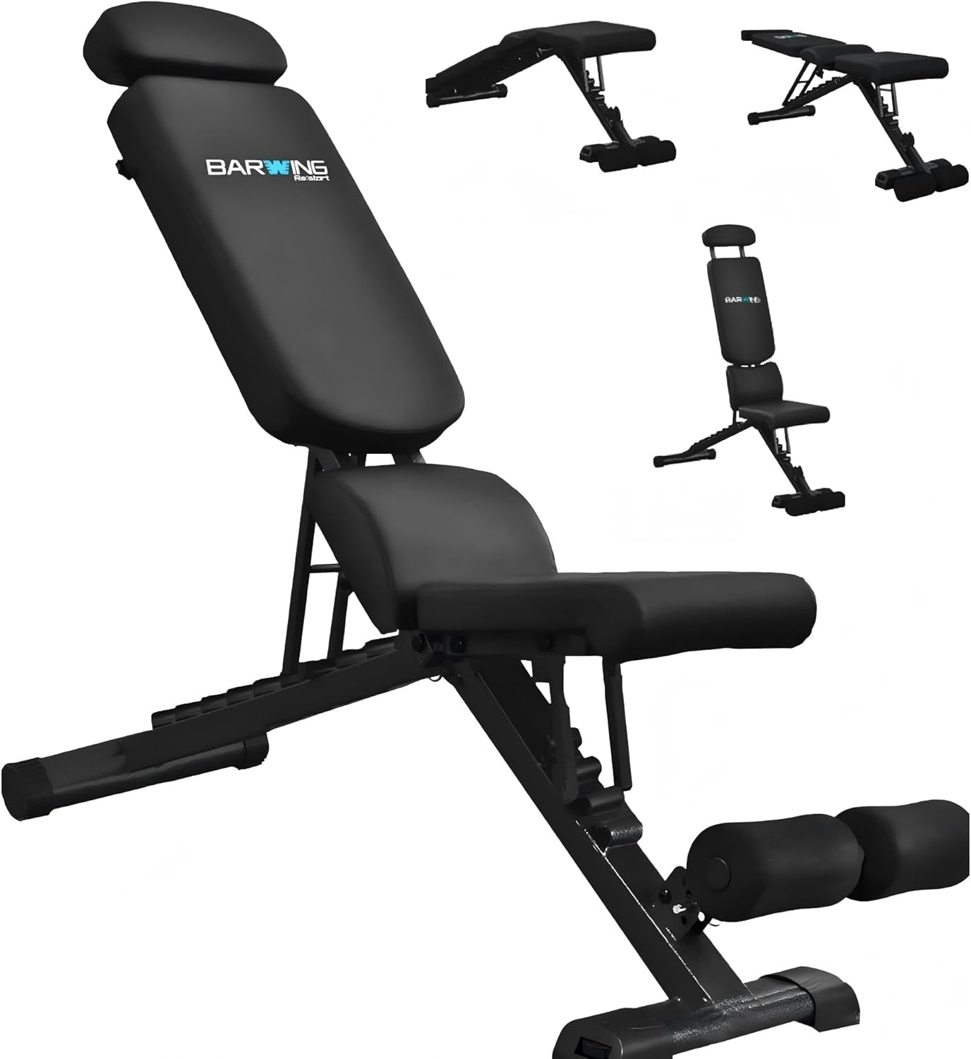 BARWING 2025 Upgraded Adjustable Weight Bench for Home Gym,800LBS,700L